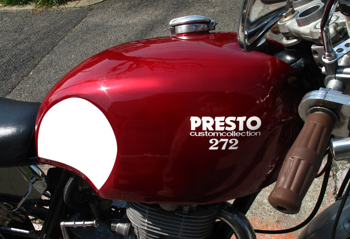 BSA、ノートンタンク| SR400カスタムショップ PRESTO customcollection